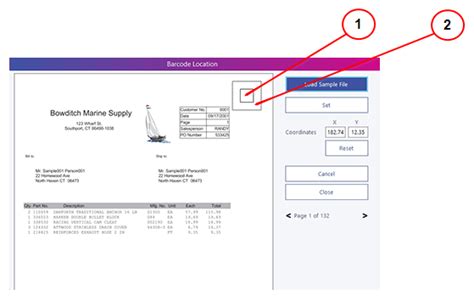 Locating A Barcode On Your Mailpiece In Relay Integrity Pro Pitney