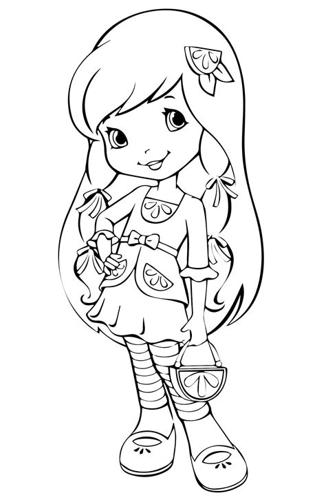 Картинки Для Рисования Детям Распечатать Для Девочек —