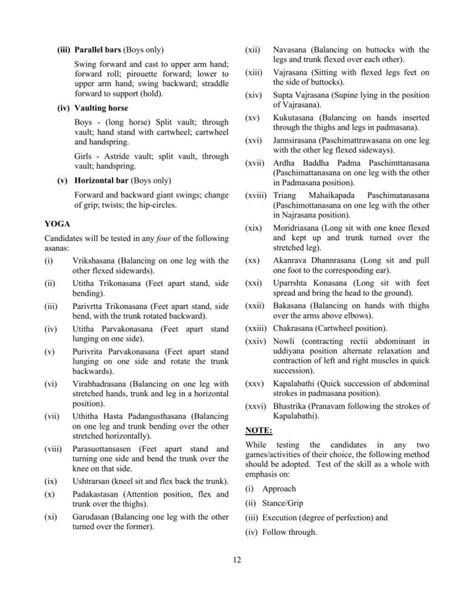 Isc Class 12 Physical Education Syllabus Indcareer Schools
