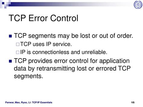 PPT Chapter TCP Study PowerPoint Presentation Free Download ID