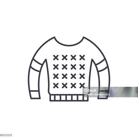 Ilustración De Concepto De Icono Blusa Blusa Vector Ilustración Linear