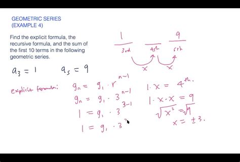 Geometric Series Example Numerade