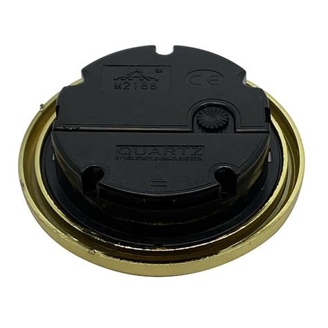 72mm New Quartz Replacement Round Gold B Bezel Clock Insert Roman