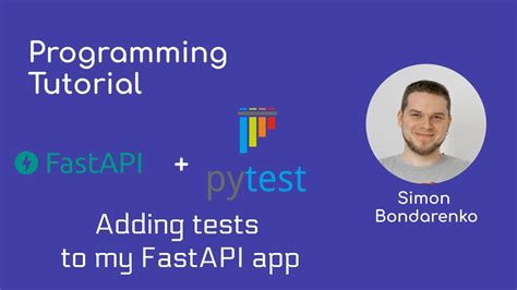 Ru Programming Tutorial Adding Pytest Tests To My Fastapi Project