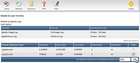 How To Enable Public Webalizer Stats In DirectAdmin IPSERVERONE