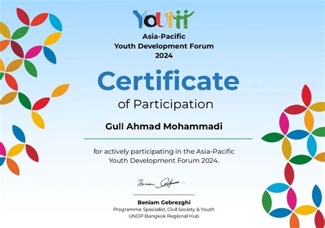 Gull Ahmad Mohammadi On Linkedin Asiapacificyouthdevelopmentforum Undp