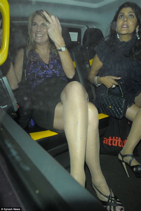 Sally Bercow Leaves Attitude Magazine Awards Party With A One Fingered