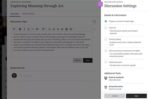Discussion Board Blackboard Ultra Discussion Boards E Learning