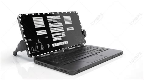 흰색 배경에 영화 클래퍼가 달린 노트북의 3d 그림 영화 필름 배경 하얀색 배경 흰색 그림 배경 이미지 Hd 영화 필름 하얀색 흰색 그림 배경 사진 무료 다운로드