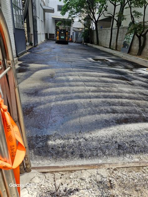 주차장 도로 아스콘 포장 시공은 하우스토리 네이버 블로그
