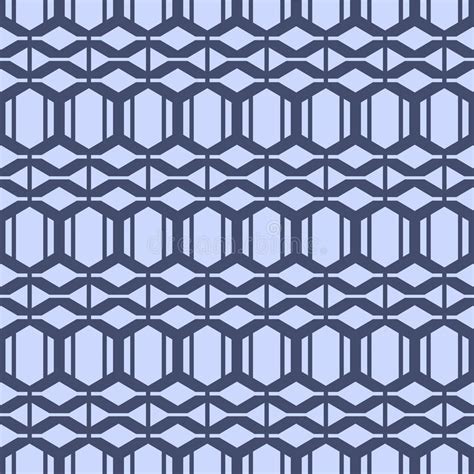 Japanese Hexagon Net Vector Seamless Pattern Stock Vector Illustration Of Classic Decor