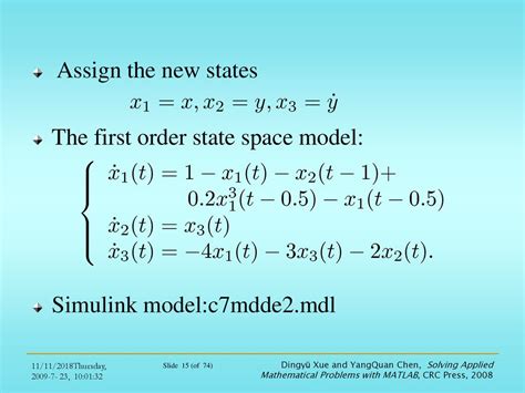 Chapter 7a An Extended Introduction To Simulink And Its Applications
