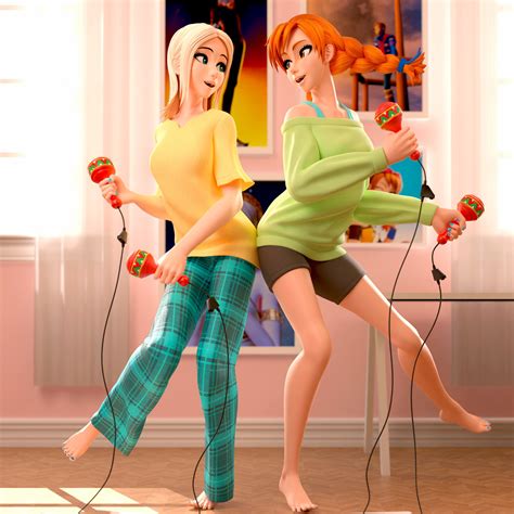 Blender Artists On Twitter Samba De Amigo Between Friends Skies Of