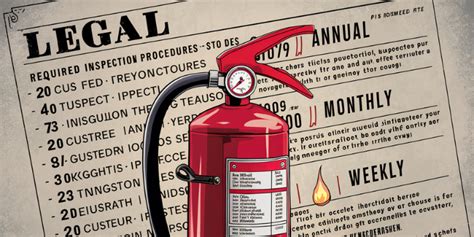 What Are The Legal Fire Extinguisher Inspection Requirements