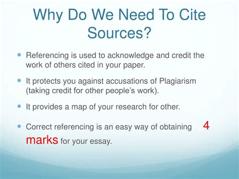 Ppt Mastering Mla Citation Style How When And Why To Cite Your