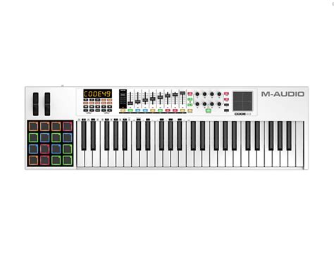 M Audio Code 49 USB MIDI Keyboard Controller Reverb