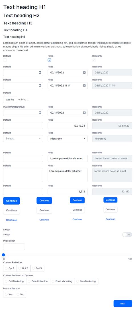 Custom UI Template Kit