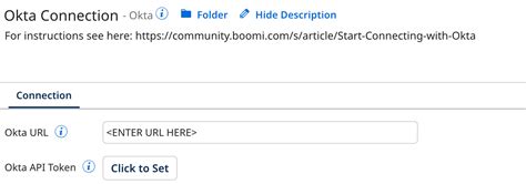 Article Recipe Start Connecting With Okta Boomi Community