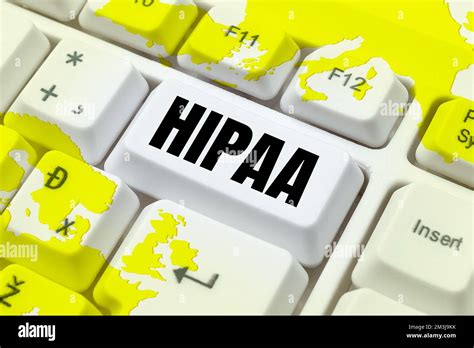 Sign Displaying Hipaa Concept Meaning Acronym Stands For Health Insurance Portability