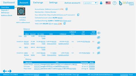 Bitshares Gui Account And Wallet Model Proposal · Issue 301