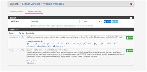 Modsecurity Is Not Showing · Issue 90 · Marcellocunofficial Pfsense Packages · Github