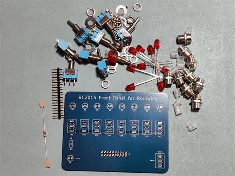 Front Panel Assembly Guide RC2014 Front Panel Assembly Guide RC2014