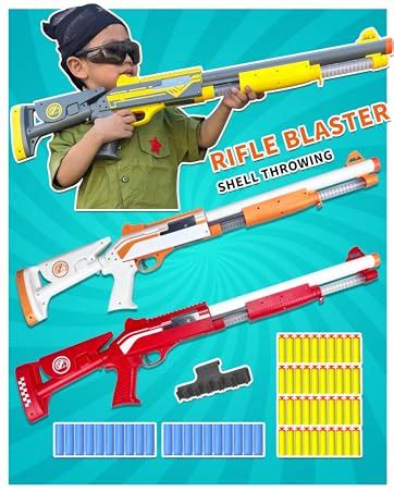 Amazon Com AGM MASTECH AWM Soft Bullet Toy Gun Empty Shell Ejecting