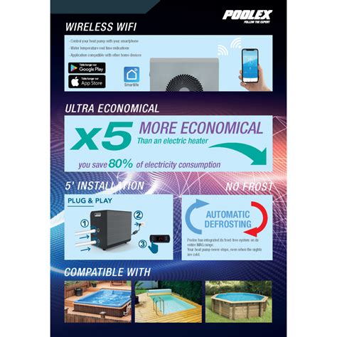 Basseini Soojuspump Poolex Mag R5