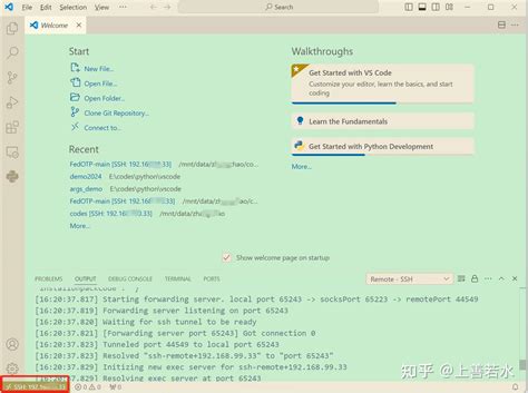 VSCode编辑运行调试远程服务器上的Python代码 知乎