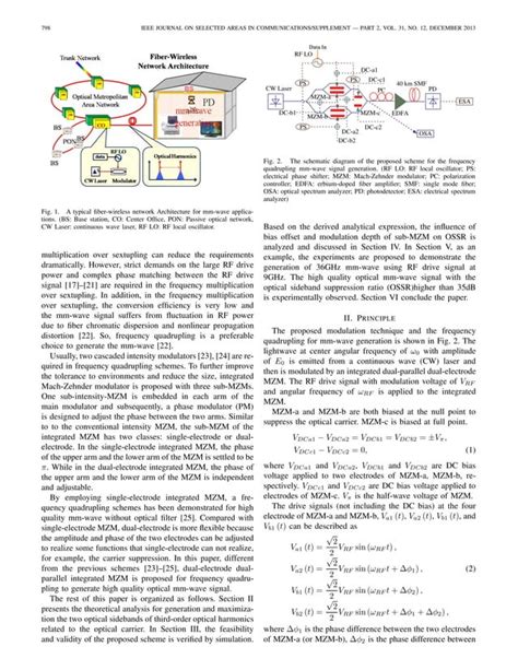 A Frequency Quadrupling Optical Mm Wavepdf Internet Of Things Internet