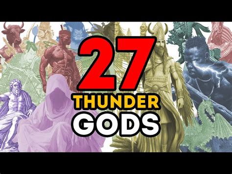 Every Major Thunder God In Mythology Explained