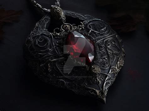 Dark Gothic Amulet By Aiwitchcrafts On Deviantart