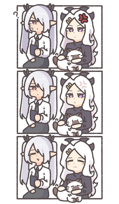 Hina And Iori Blue Archive Drawn By Enobun Gyo Danbooru