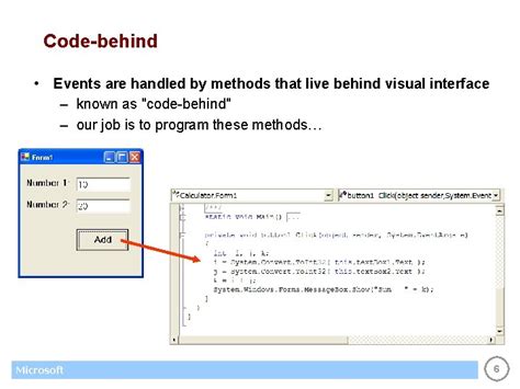 6 win forms gui programming in net objectives