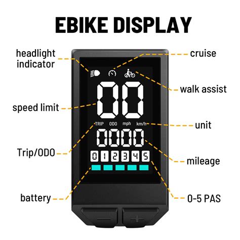Ebike Display Bn136 For Bafang Motor Bbs01b Bbs02b Bbs Hd Zeekpowa