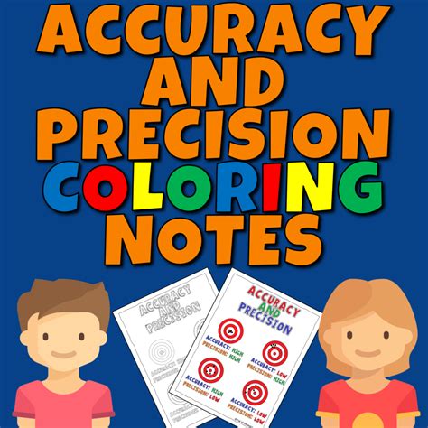 Accuracy And Precision Coloring Notes Made By Teachers