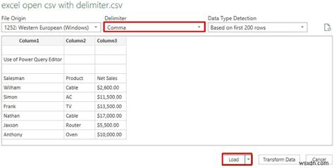 How To Open Csv With Delimiter In Excel 6 Simple Ways