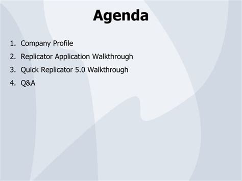 Replicator 4 22 Technical Presentation Ppt Databases Computer Software And Applications