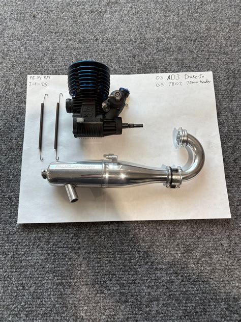 Near New OS AD And TB Pipe R C Tech Forums