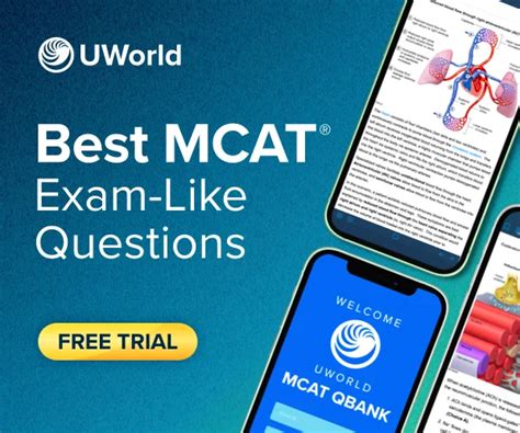 Mcat Sample Questions Try Uworlds Free Practice Test