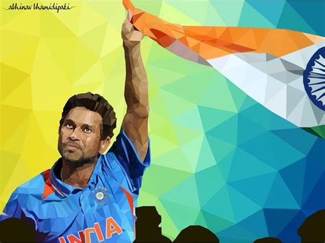 Sachin Tendulkar Digital Art Pop Art Images Vector Art Art Images