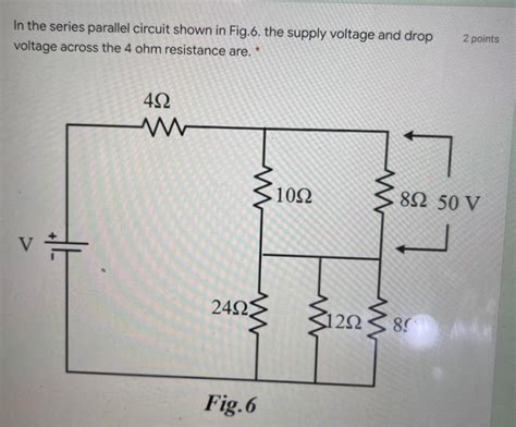 How To Find Voltage Drop In Series Parallel Circuit