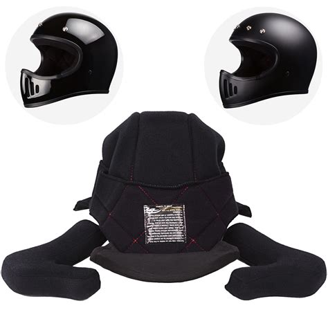 Motorcycle Helmet Liner Replacement Helmet Liner Hjc C91 Pair Of