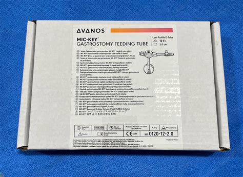 New Avanos Medical 0120 12 20 Expired Mic Key Gastrostomy Low Profile