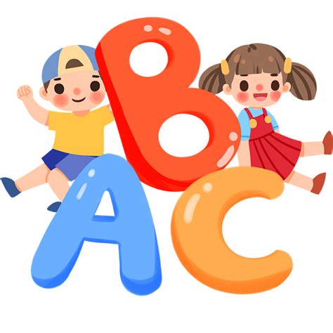 Abcabc英文英语字母装饰素材