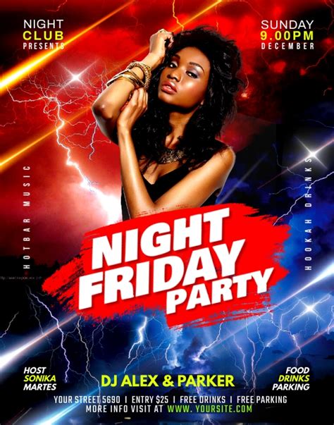 Friday Night Template Postermywall