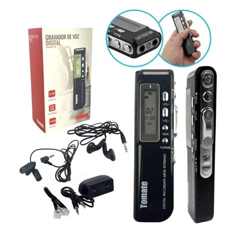 Gravador De Voz Mp3 Digital To Shopping Do Inter