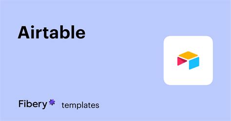 Fibery Templates Airtable
