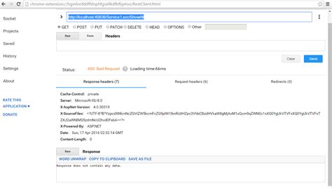C How To Check A Wcf Service In Advance Rest Client Or In Postman