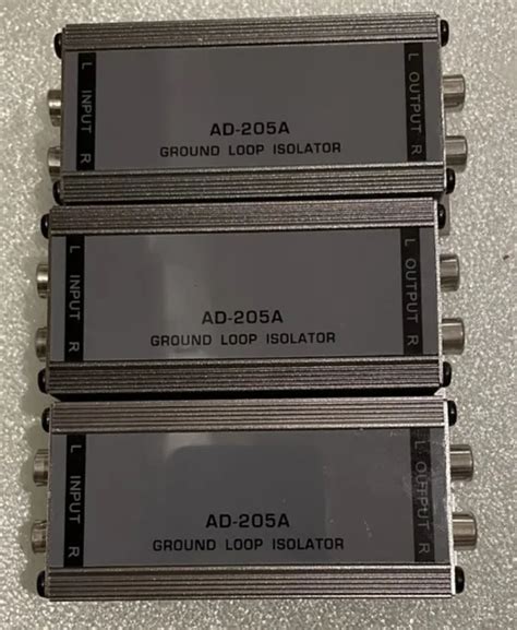 Noise Filter Hiss Eliminator Ground Loop Isolator Aluminum Case 25a Ad 205a 10 00 Picclick Ca